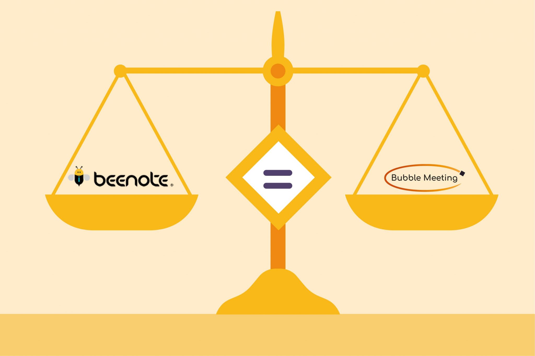 Comparatif outil de gestion de réunion : Beenote versus Bubble Meeting